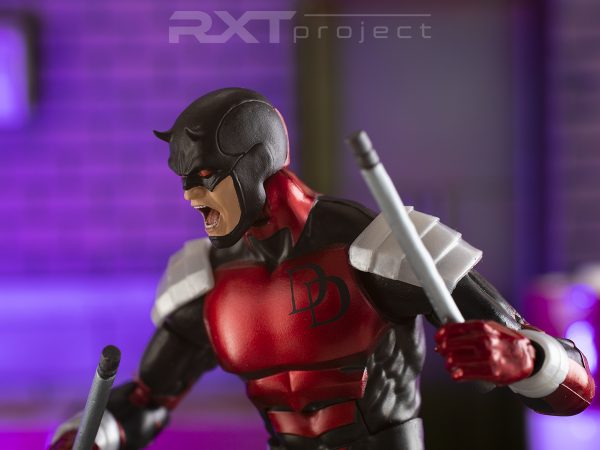 Custom Head Sculpt Screaming Armored Daredevil | RXTProject